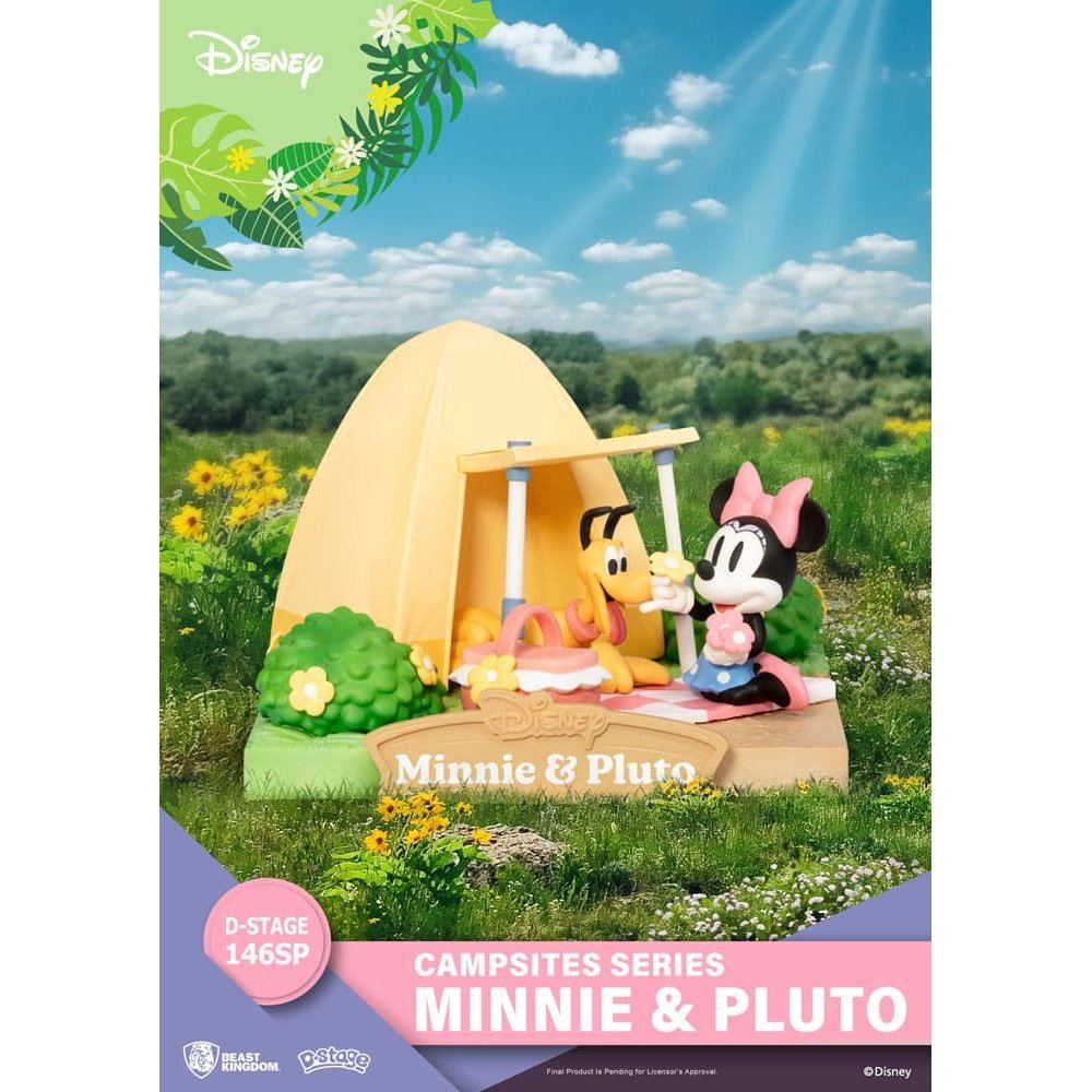 Disney D-Stage Campsite Series PVC Diorama Mini & Pluto Special Editio – Hobby Figures