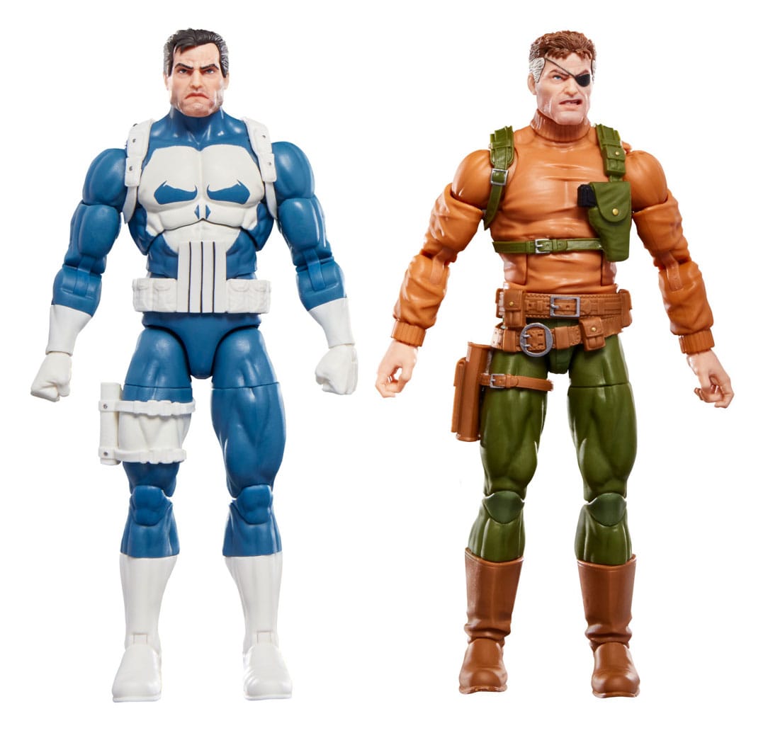 The Punisher Marvel Legends Gamerverse Action Figure 2-Pack Punisher ...
