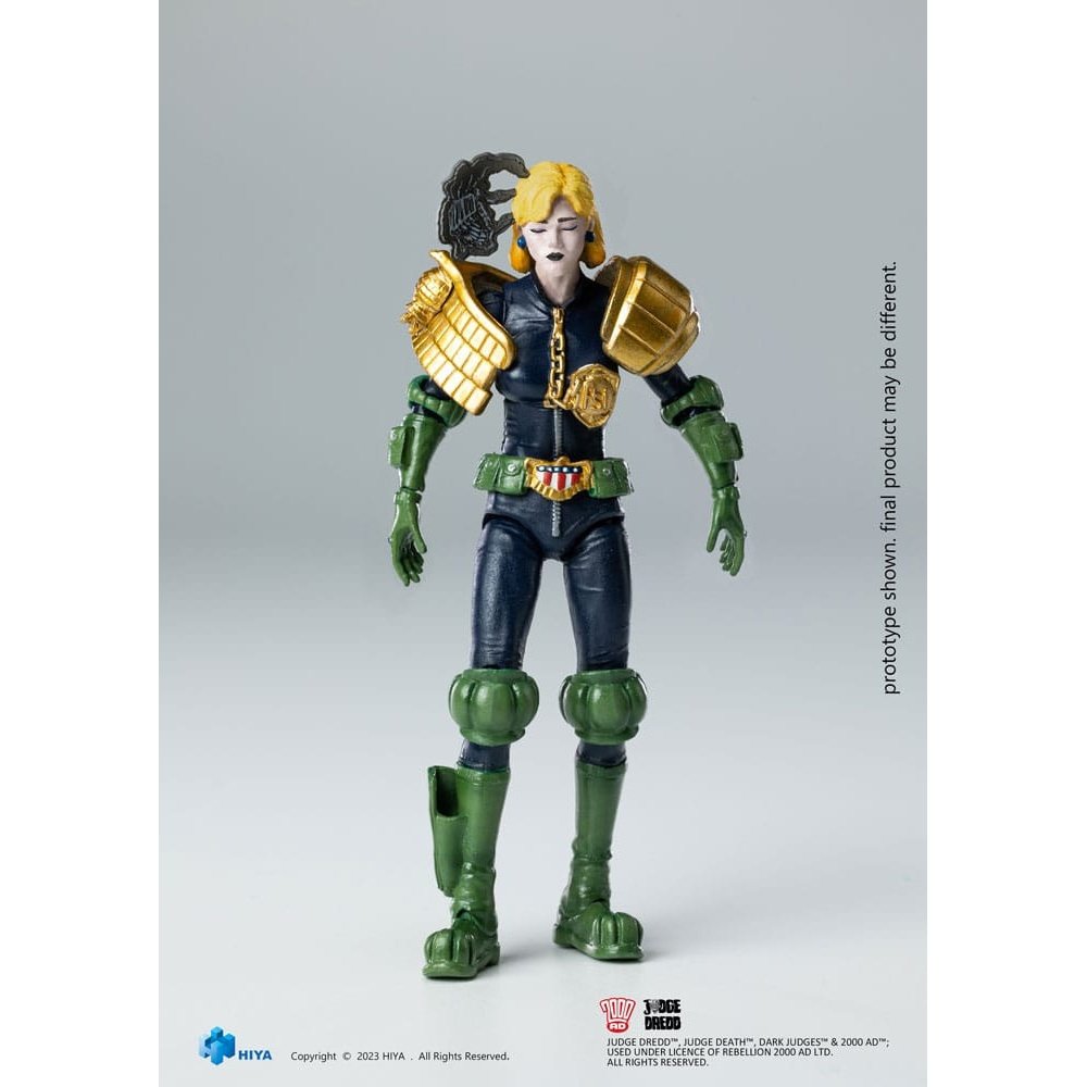 2000 AD Exquisite Mini Action Figure 1 18 Judge Dredd Judge Anderson H Hobby Figures