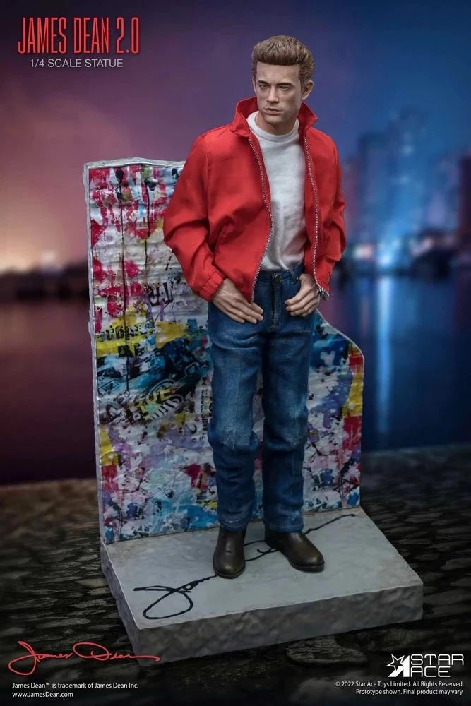 James Dean Superb My Favourite Legend Series Statue 1/4 James Dean 2.0 Special Edition 52cm ...