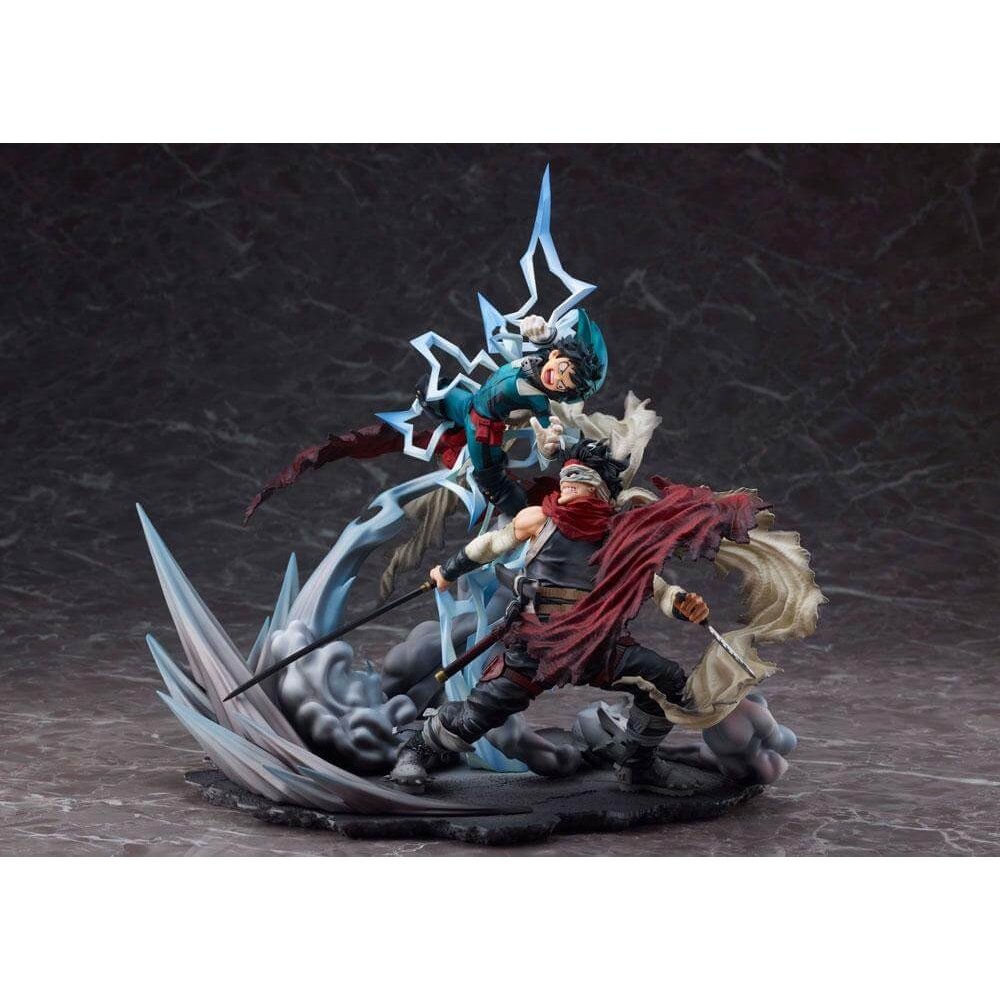 My Hero Academia PVC Statue Izuku Midoriya vs. Stain Hobby Figures