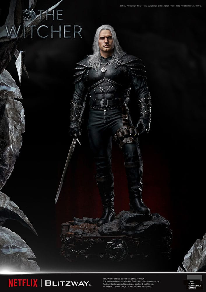The Witcher Infinite Scale Statue 1/3 Geralt of Rivia 74cm – Hobby Figures