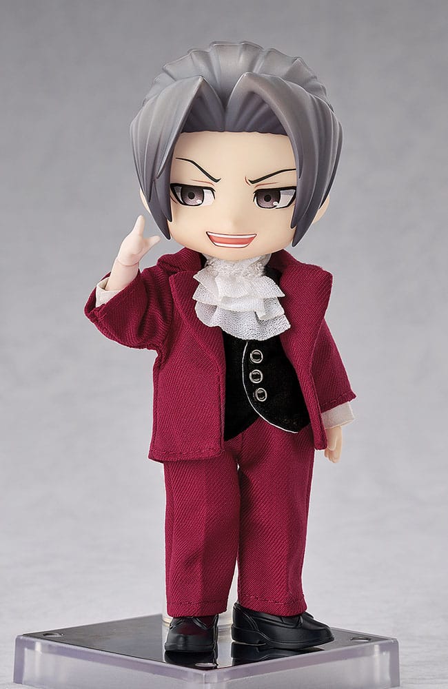 Ace Attorney Nendoroid Doll Action Figure Miles Edgeworth 14cm – Hobby ...
