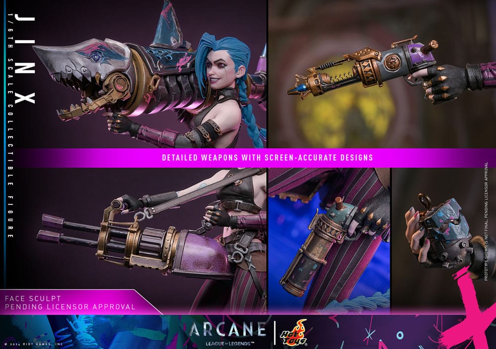 Arcane Action Figure 1/6 Jinx 27cm – Hobby Figures