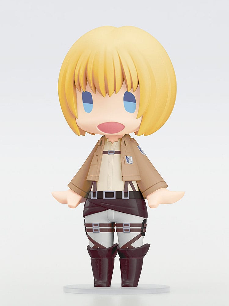 Attack on Titan HELLO! GOOD SMILE Action Figure Armin Arlert 10cm ...