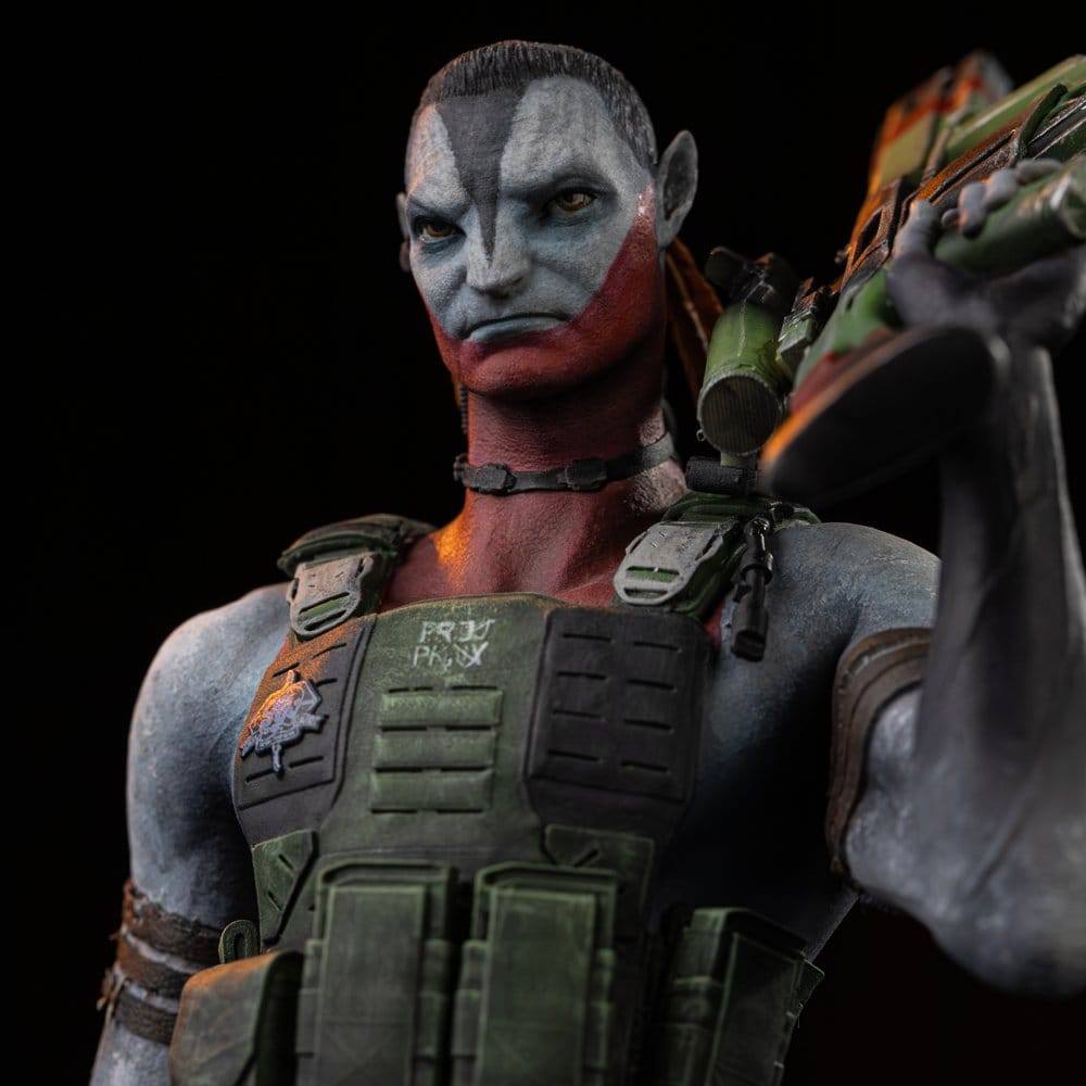 Avatar 3: Fire and Ash Art Scale Statue 1/10 Miles Quaritch 36cm ...