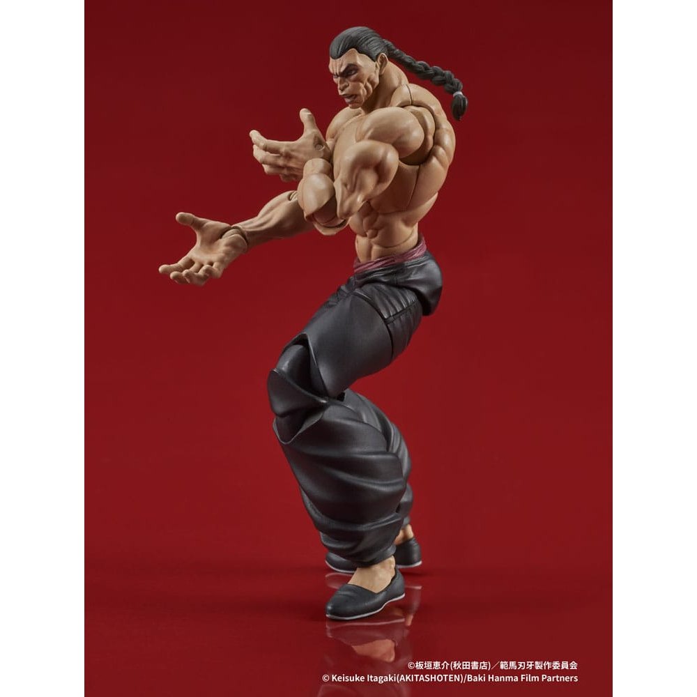 Baki Hanma Digaction Action Figure Retsu Kaioh 7cm – Hobby Figures