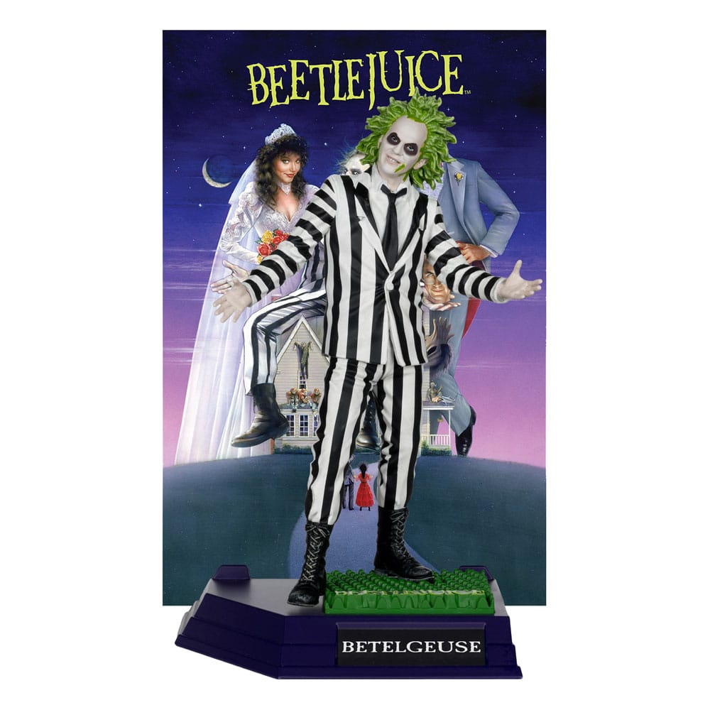 Beetlejuice Movie Maniacs Action Figure Beetlejuice 17cm – Hobby Figures