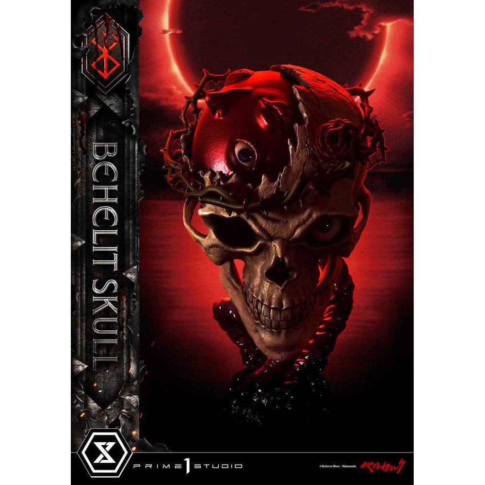 Berserk Life Scale Masterline Series Statue 1/4 Behelit Skull 20cm ...