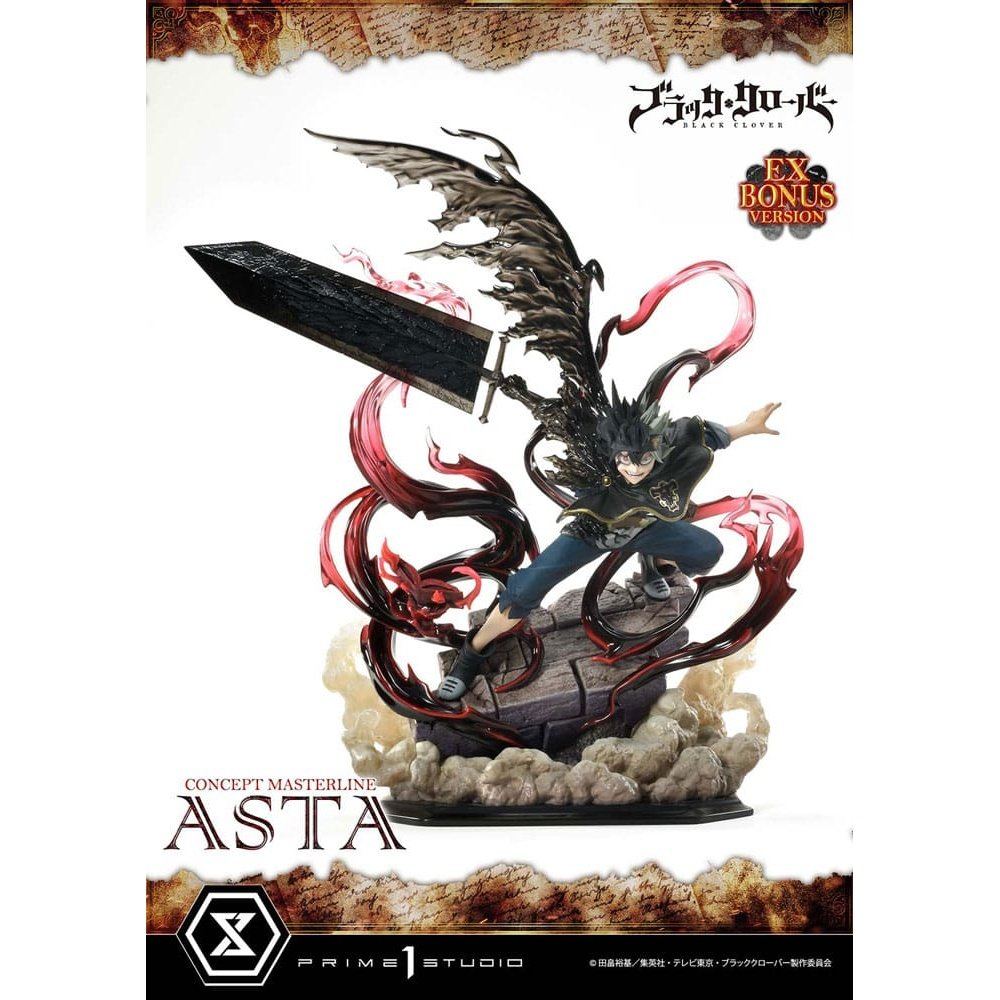 Black Clover Concept Masterline Series Statue 1/6 Asta Exclusive Bonus ...