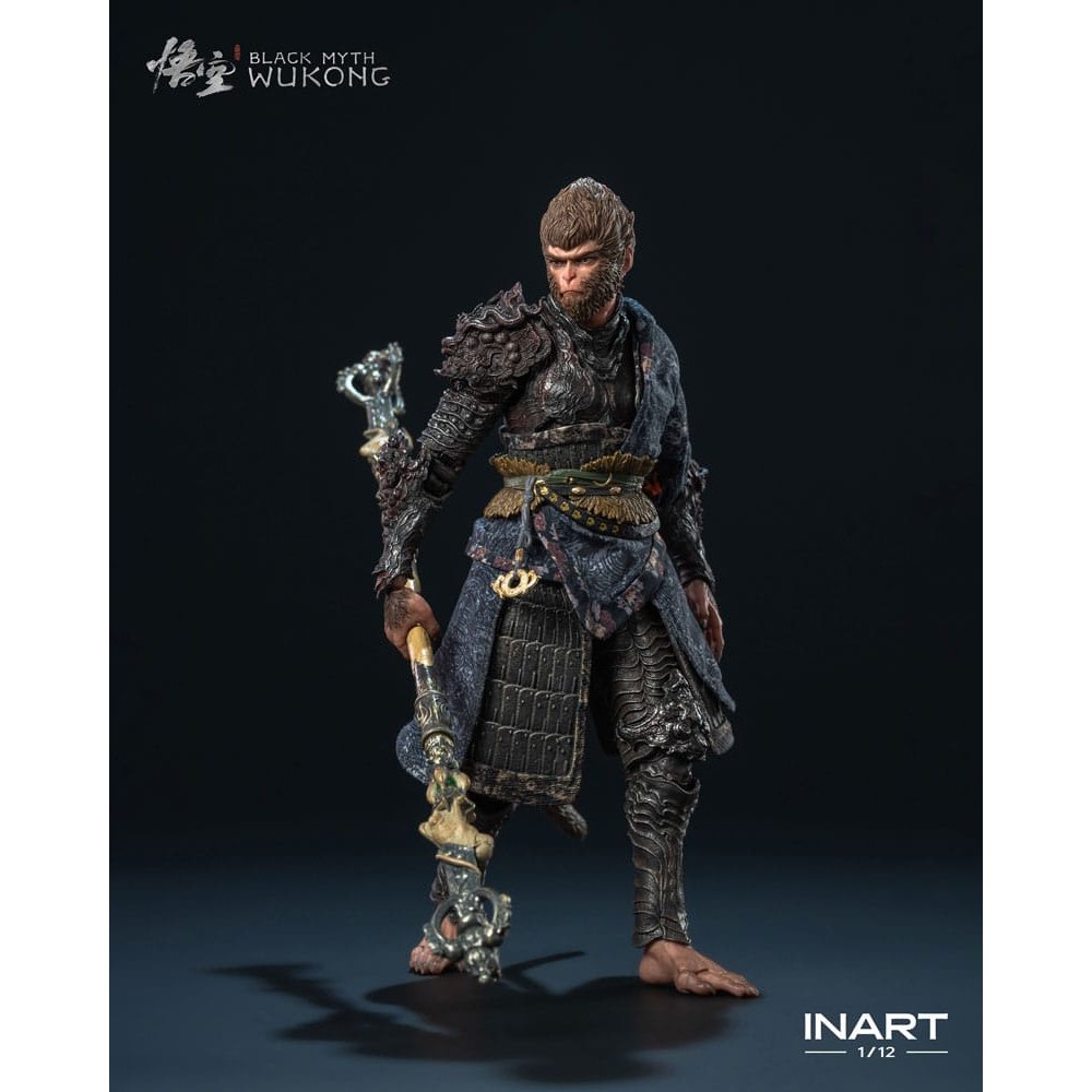 Black Myth: Wukong Action Figure 1/12 The Destined One in the Bronze A ...