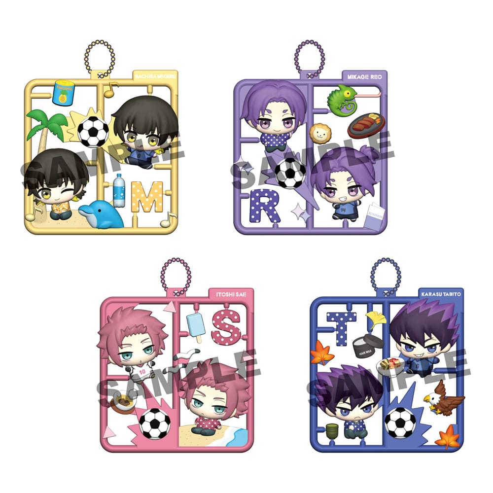 Blue Lock Plat Collection Keychain Assortment Vol. 2 (4) – Hobby Figures