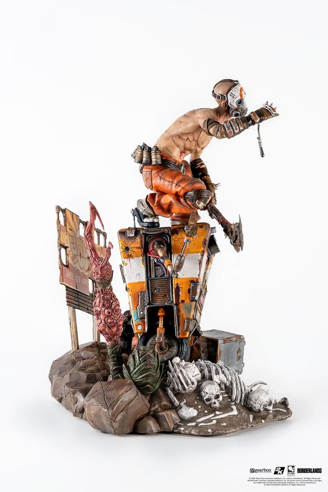 Borderlands 3 Statue 1/6 Psycho & Claptrap Diorama 40cm – Hobby Figures