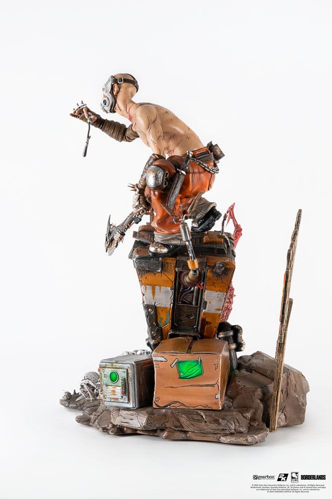 Borderlands 3 Statue 1/6 Psycho & Claptrap Diorama 40cm – Hobby Figures