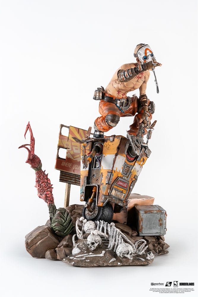 Borderlands 3 Statue 1/6 Psycho & Claptrap Diorama 40cm – Hobby Figures
