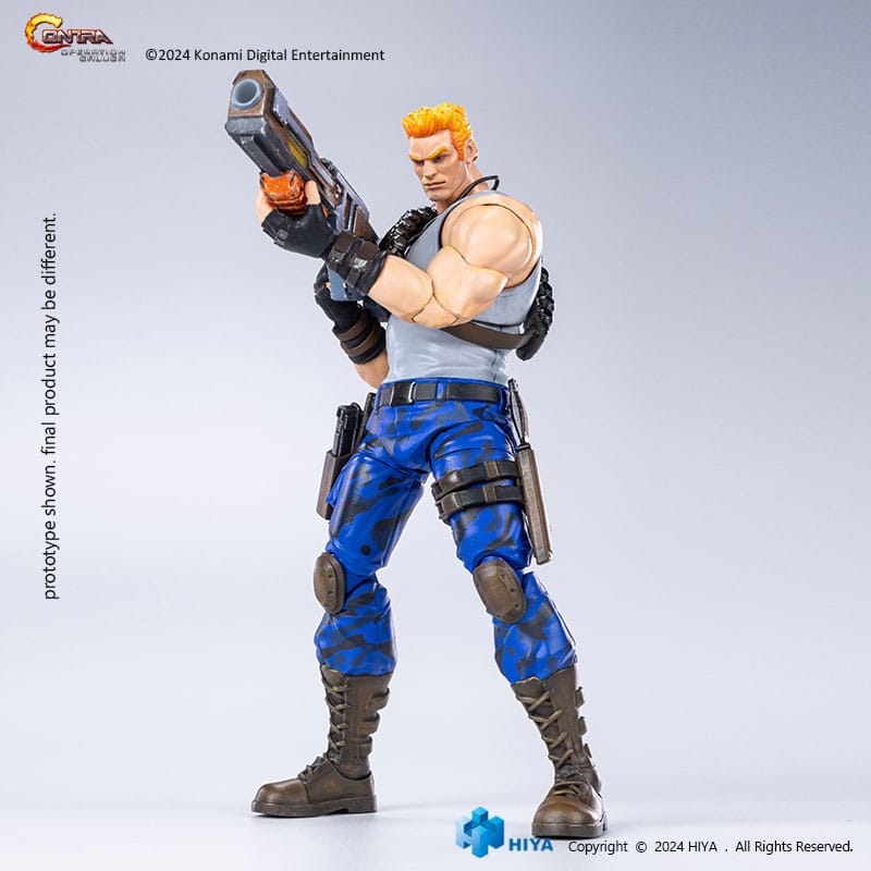 Contra: Operation Galuga Exquisite Basic Action Figure Bill Rizer 16cm ...