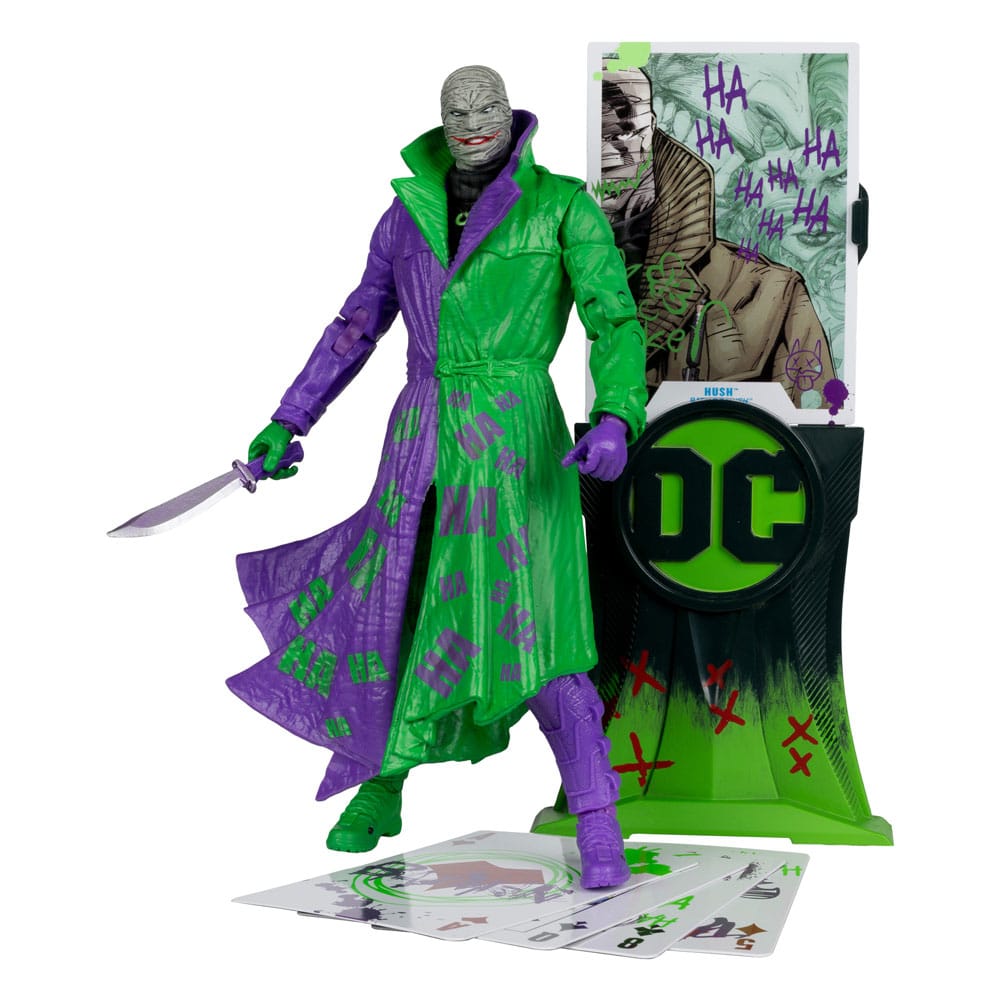 DC Multiverse Action Figure Hush (Batman: Hush) Jokerized (Gold Label ...
