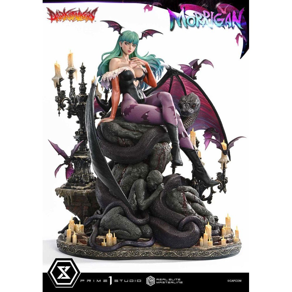 Darkstalkers Real Elite Masterline Series Statue 1/4 Morrigan Bonus Ve ...