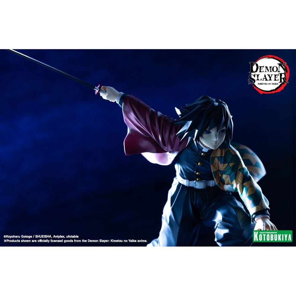Demon Slayer: Kimetsu no Yaiba ARTFXJ Statue 1/8 Giyu Tomioka 21cm ...