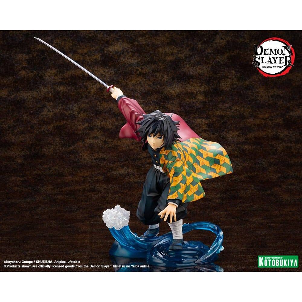 Demon Slayer: Kimetsu no Yaiba ARTFXJ Statue 1/8 Giyu Tomioka 21cm ...