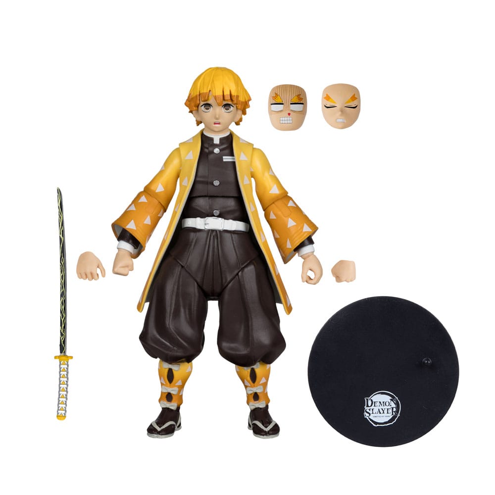 Demon Slayer: Kimetsu no Yaiba Action Figure Zenitsu Agatsuma Plantinu ...