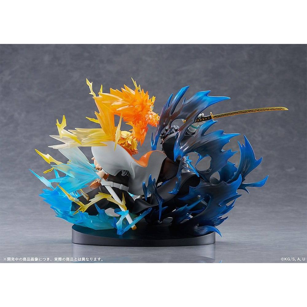 Demon Slayer: Kimetsu no Yaiba PVC Statue Zenitsu Agatsuma & Kaigaku 1 ...