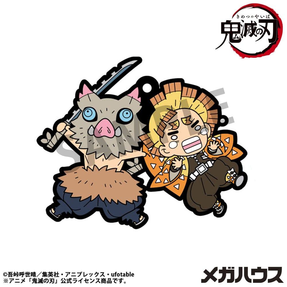 Demon Slayer: Kimetsu no Yaiba Rubber Mascot 6cm Assortment Vol. 4 (6 ...