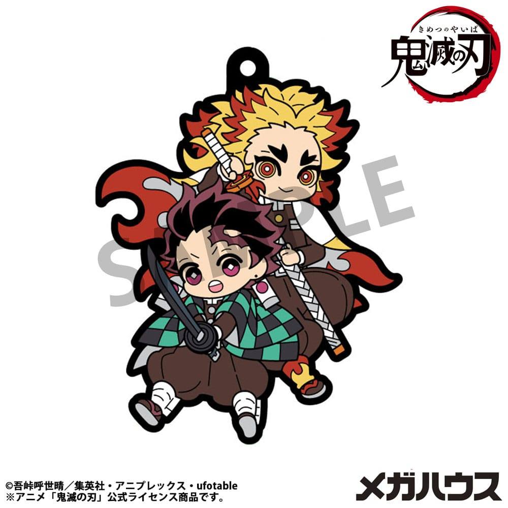 Demon Slayer: Kimetsu no Yaiba Rubber Mascot 6cm Assortment Vol. 4 (6 ...