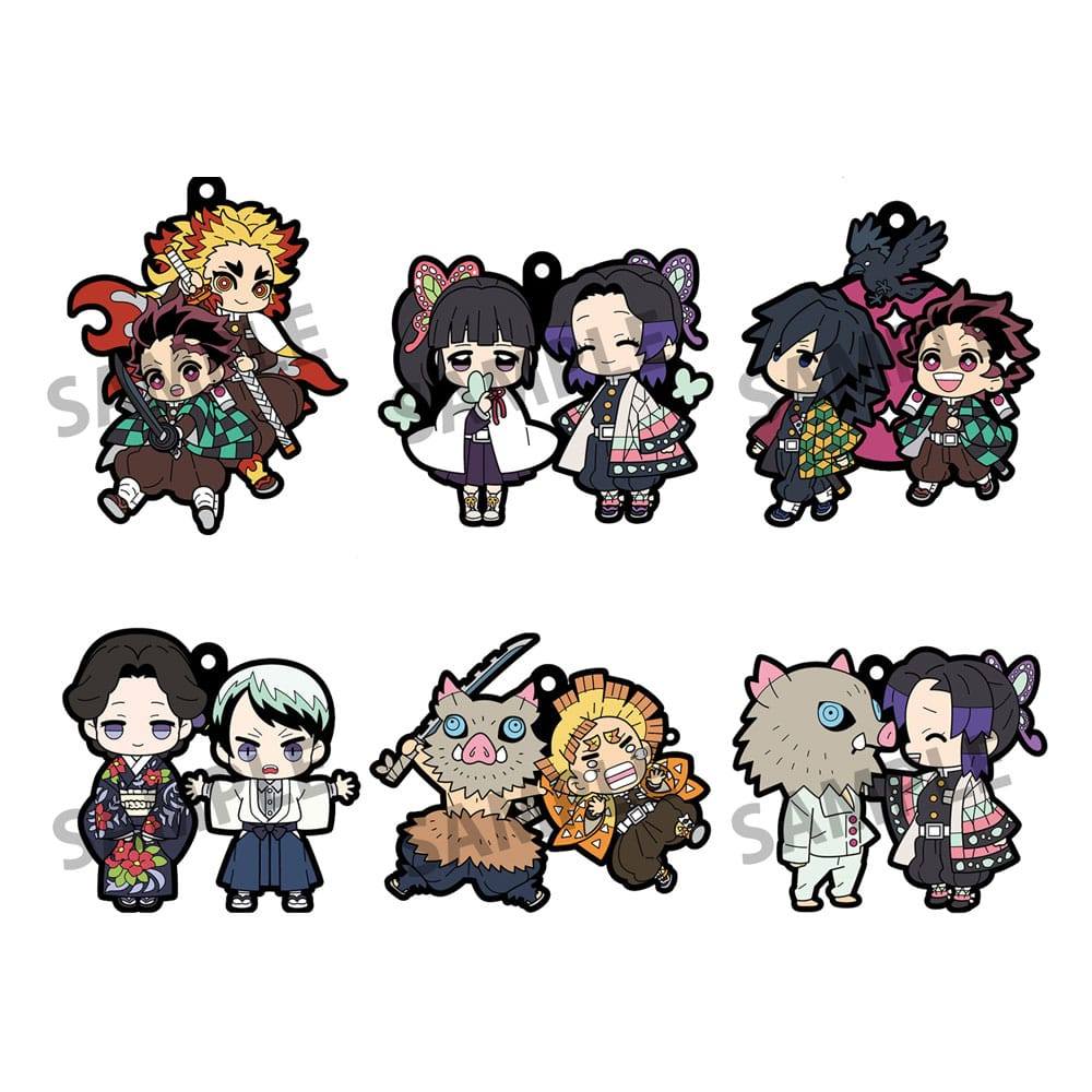 Demon Slayer: Kimetsu no Yaiba Rubber Mascot 6cm Assortment Vol. 4 (6 ...