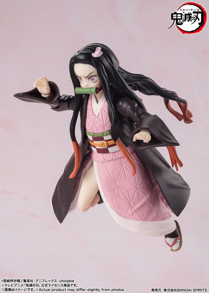 Demon Slayer: Kimetsu no Yaiba S.H. Figuarts Action Figure Nezuko Kama ...