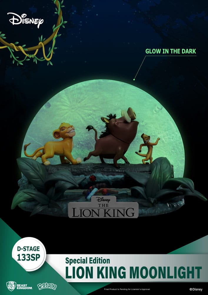 Disney D-Stage PVC Diorama The Lion King Moonlight Special Edition 12c ...