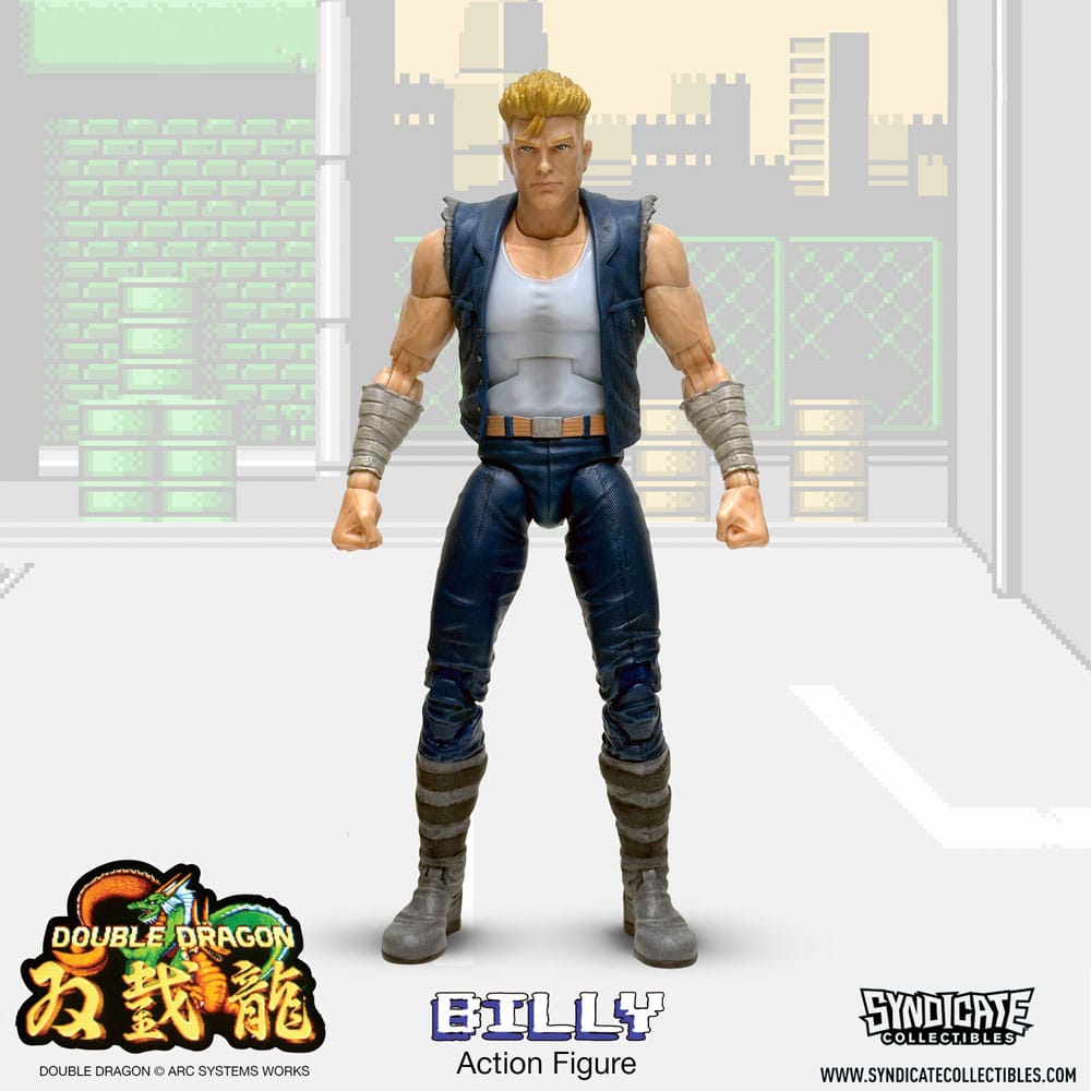 Double Dragon Deluxe Action Figure 1/12 Billy 18cm – Hobby Figures