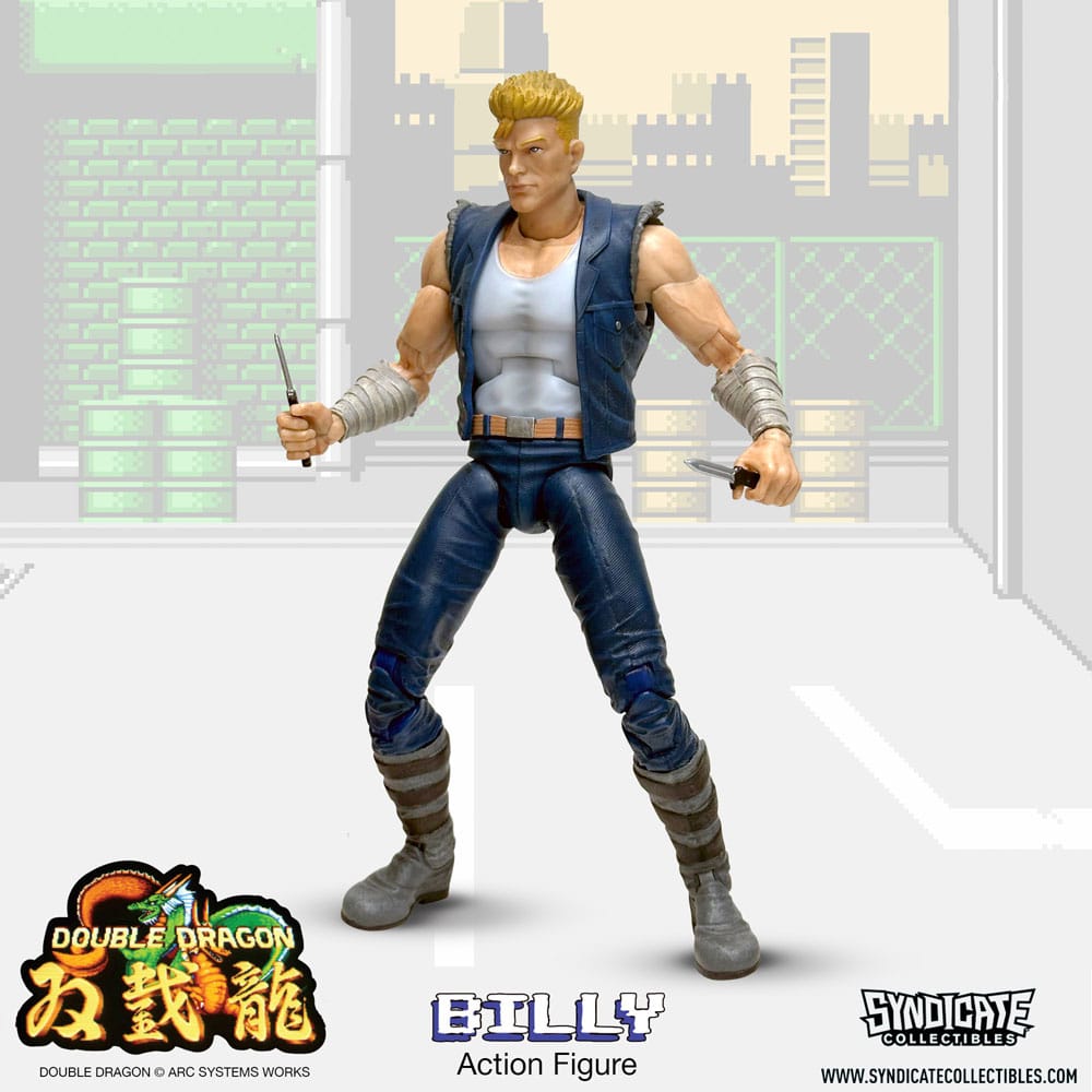 Double Dragon Deluxe Action Figure 1/12 Billy 18cm – Hobby Figures