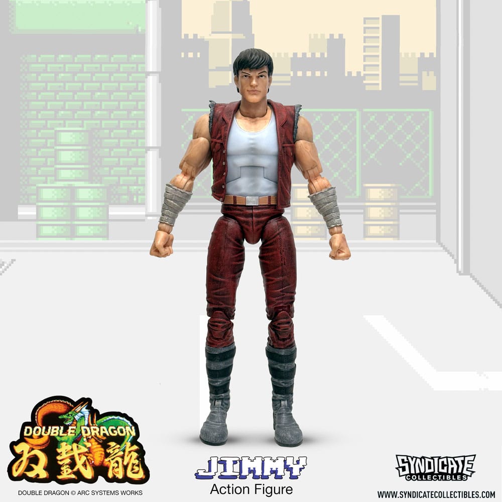 Double Dragon Deluxe Action Figure 1/12 Jimmy 18cm – Hobby Figures