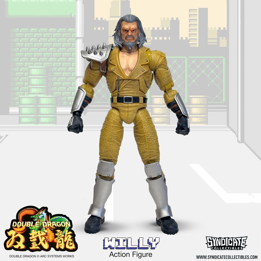 Double Dragon Deluxe Action Figure 1/12 Willy 18cm – Hobby Figures