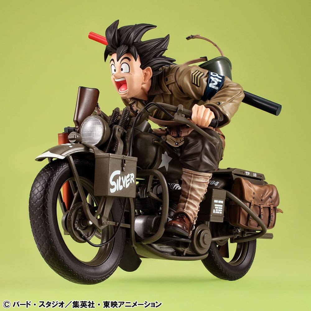 Dragonball Z 05 Desktop Real McCoy PVC Diorama Son Goku & Bike 18cm – Hobby Figures