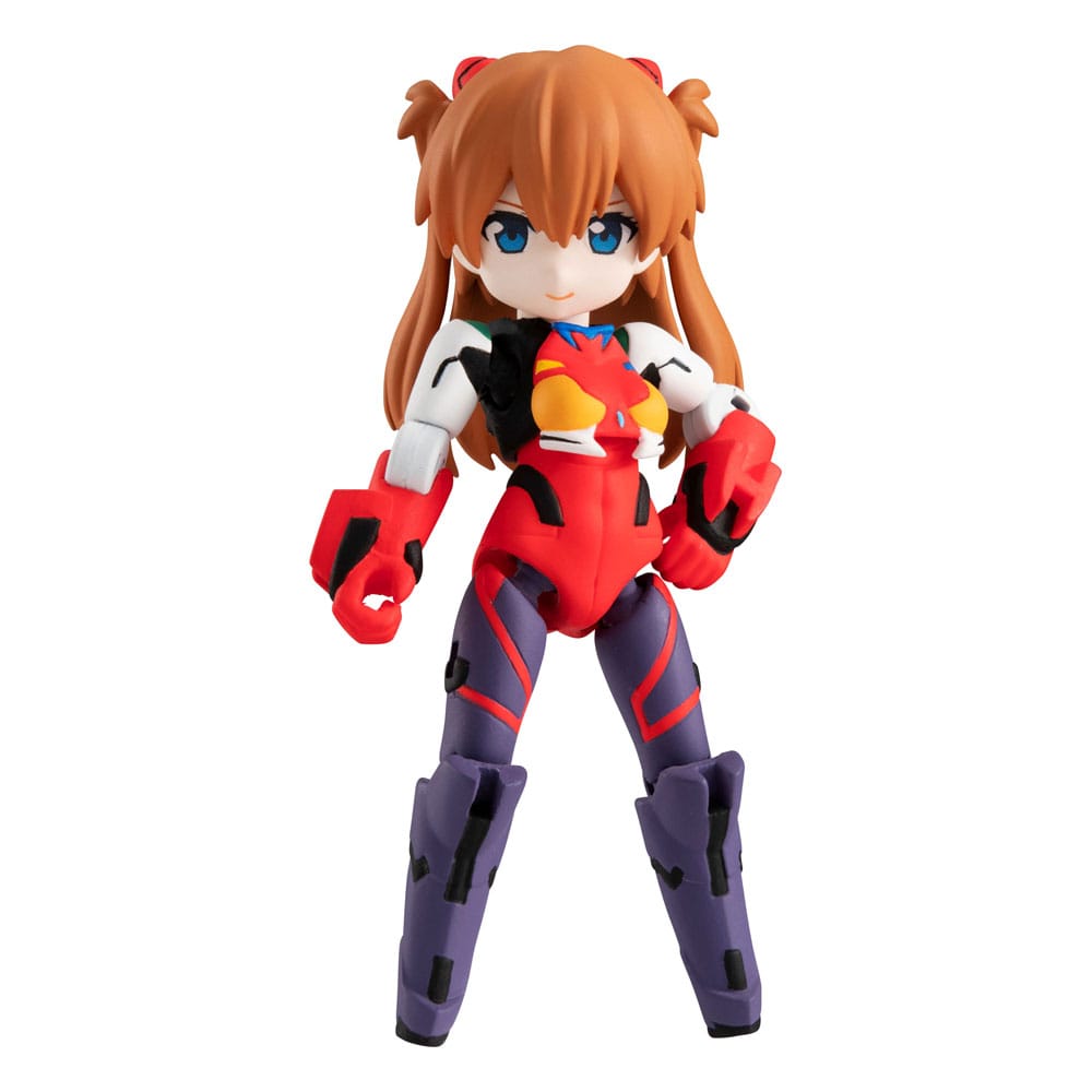 Evangelion Desktop Army Figures Shikinami Asuka Langley & Evangelion 2 ...
