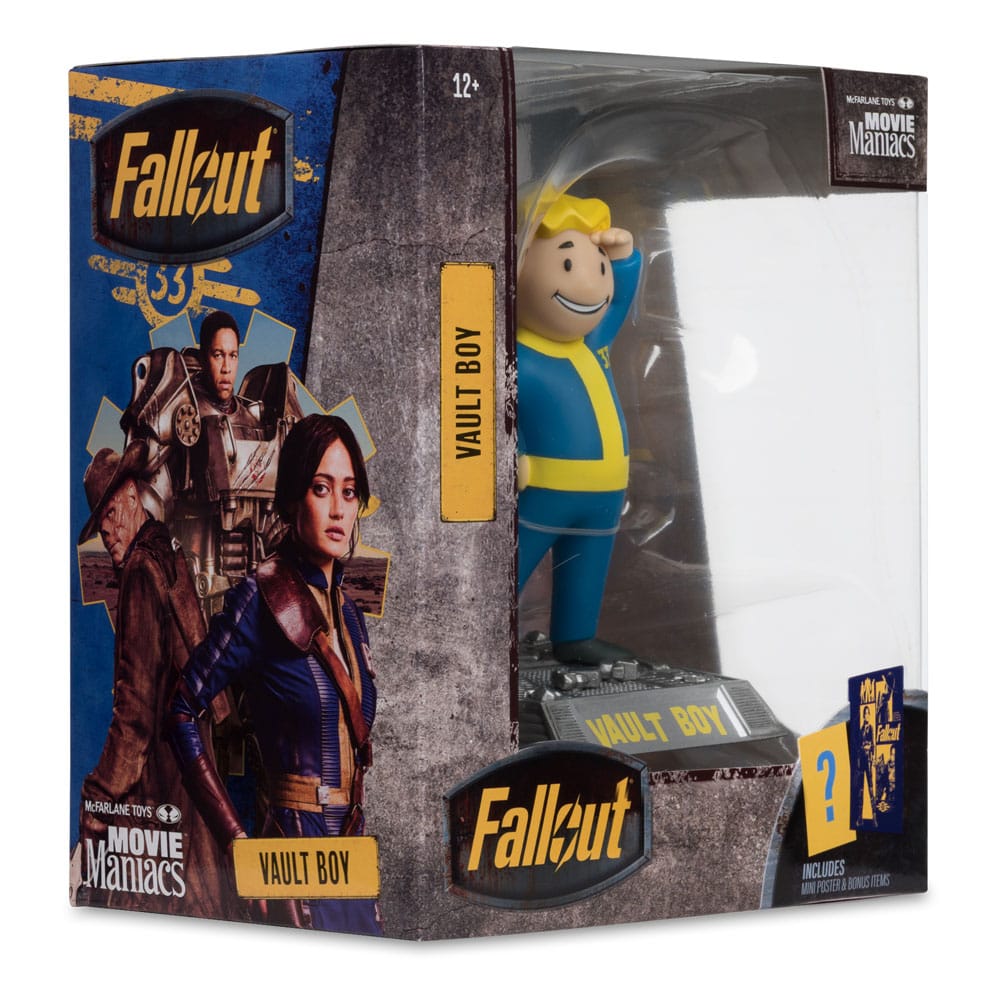 Fallout Movie Maniacs Action Figure Vault Boy Version 3 14cm – Hobby ...