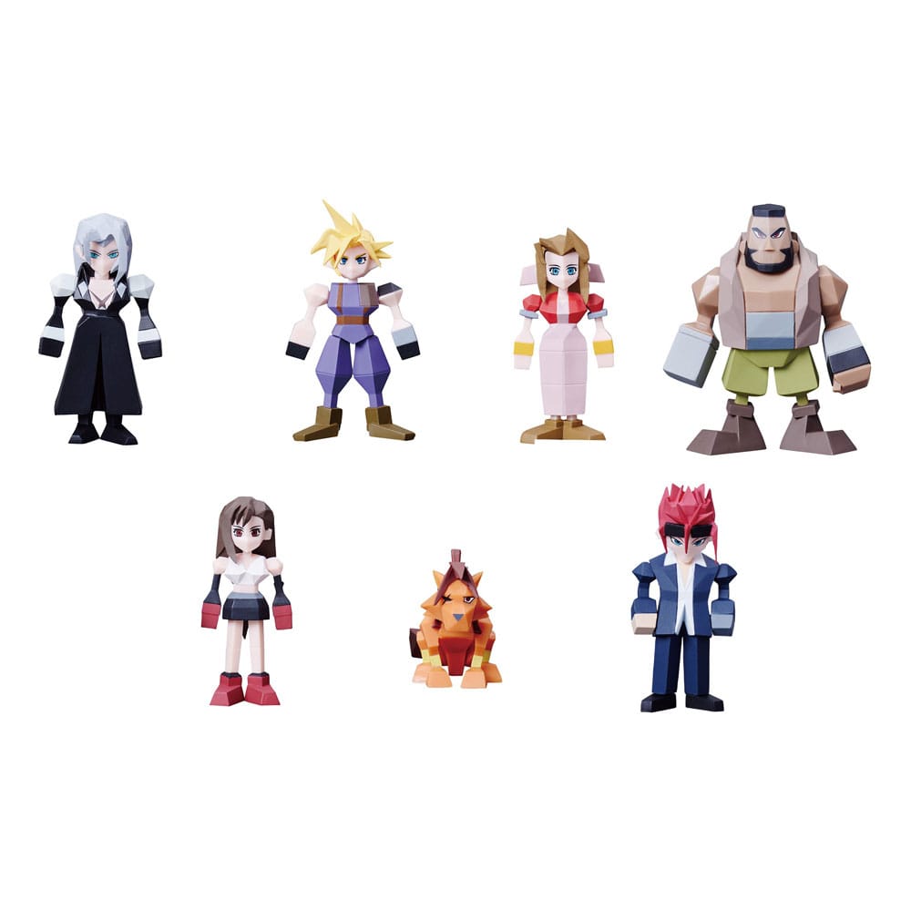Final Fantasy VII Polygon Figures Vol. 1 6cm Assortment (8) – Hobby Figures