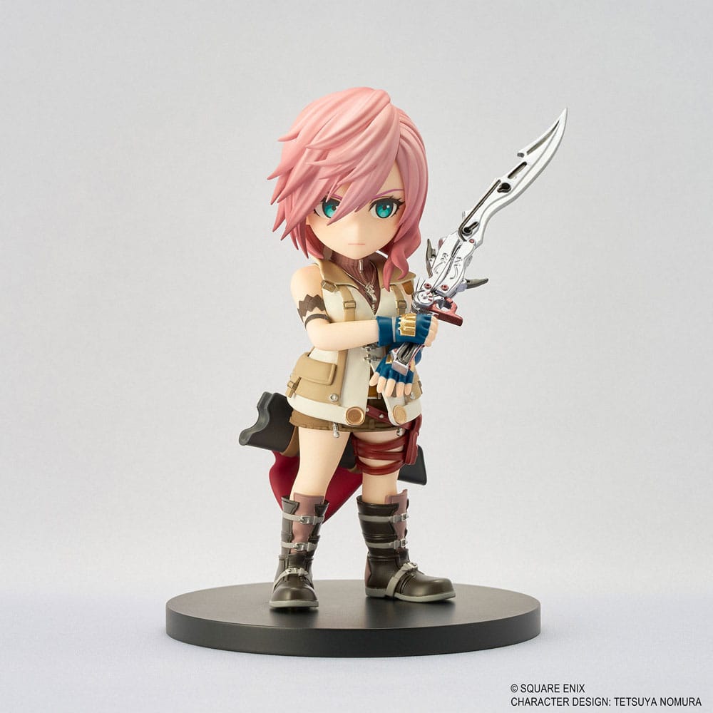 Final Fantasy XIII Adorable Arts Statue Lightning 10cm – Hobby Figures