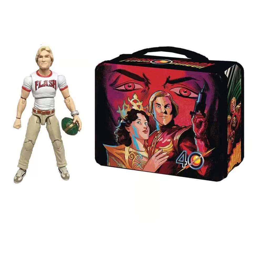 Flash Gordon Hero H.A.C.K.S. Action Figure Flash Gordon with Lunchbox ...