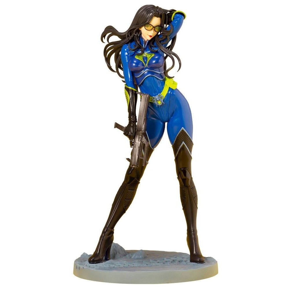 G.I. Joe Bishoujo PVC Statue 1/7 Baroness 25th Anniversary Blue Color ...