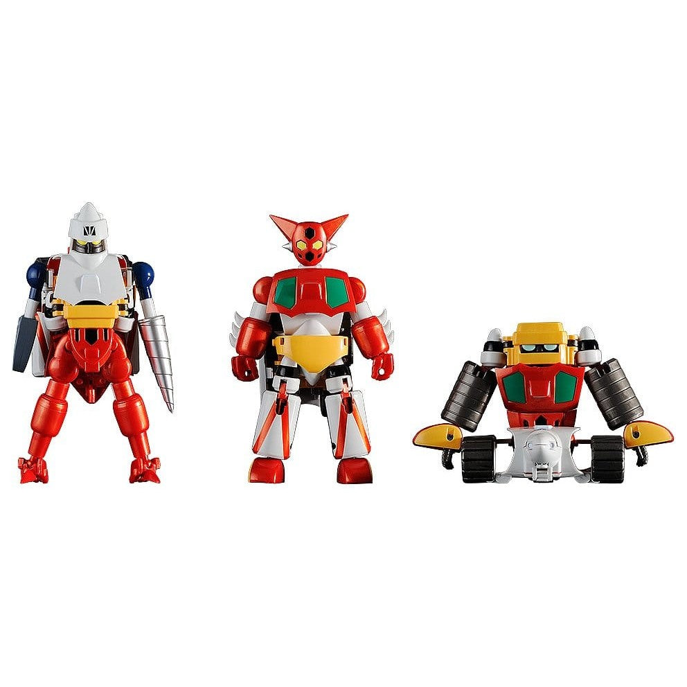 Getter Robo Action Figure 3-Pack Dynamic Change Getter Robo 12cm ...