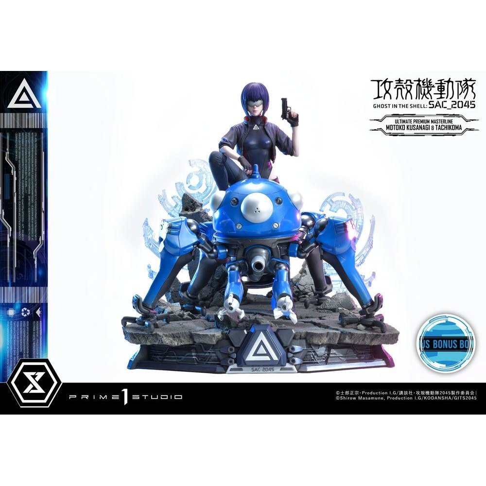Ghost in the Shell: SAC_2045 Statue 1/4 Motoko Kusanagi and Tachikoma ...