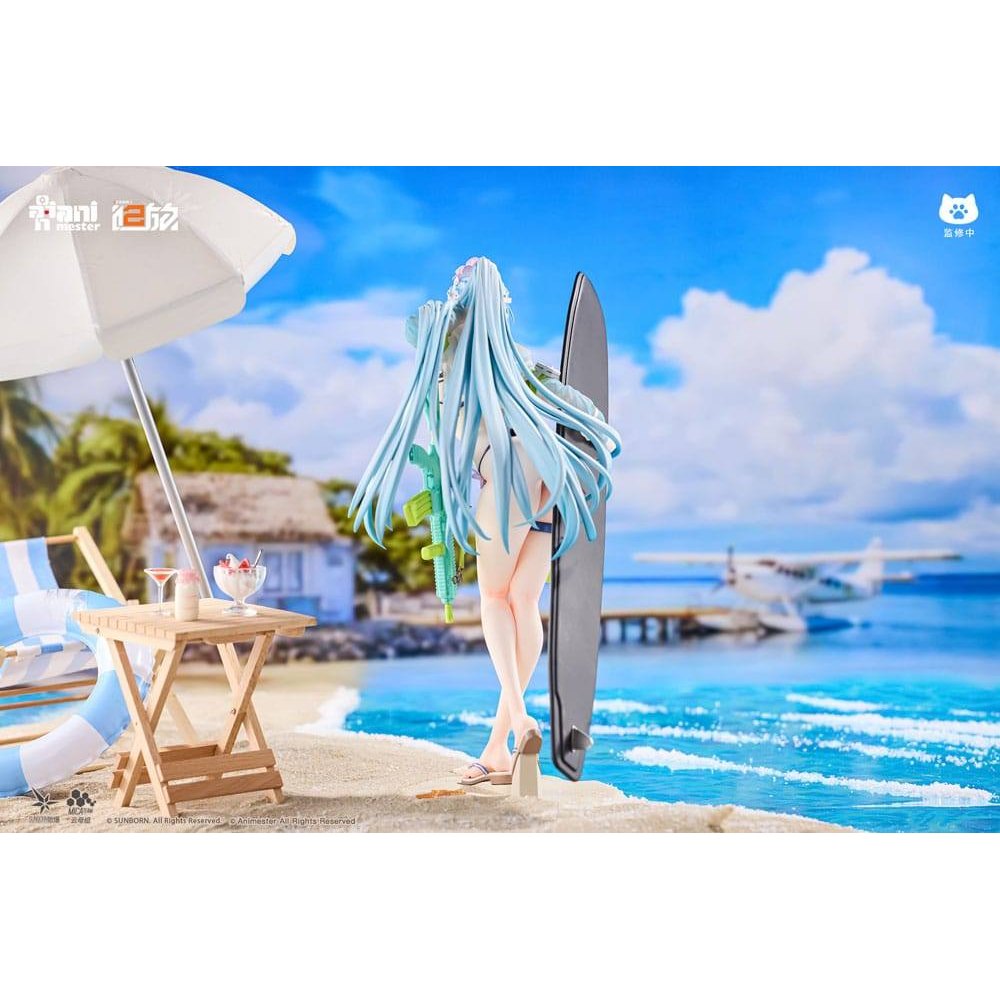 Girls' Frontline 2: Exilium Statue 1/7 HK416 Cerulean Breaker 24cm ...