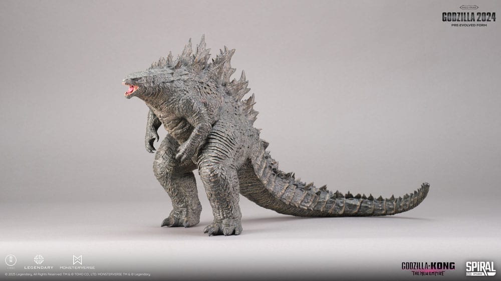 Godzilla Hall of Fame PVC Statue Godzilla 2024 Pre-Evolved Form 26cm ...