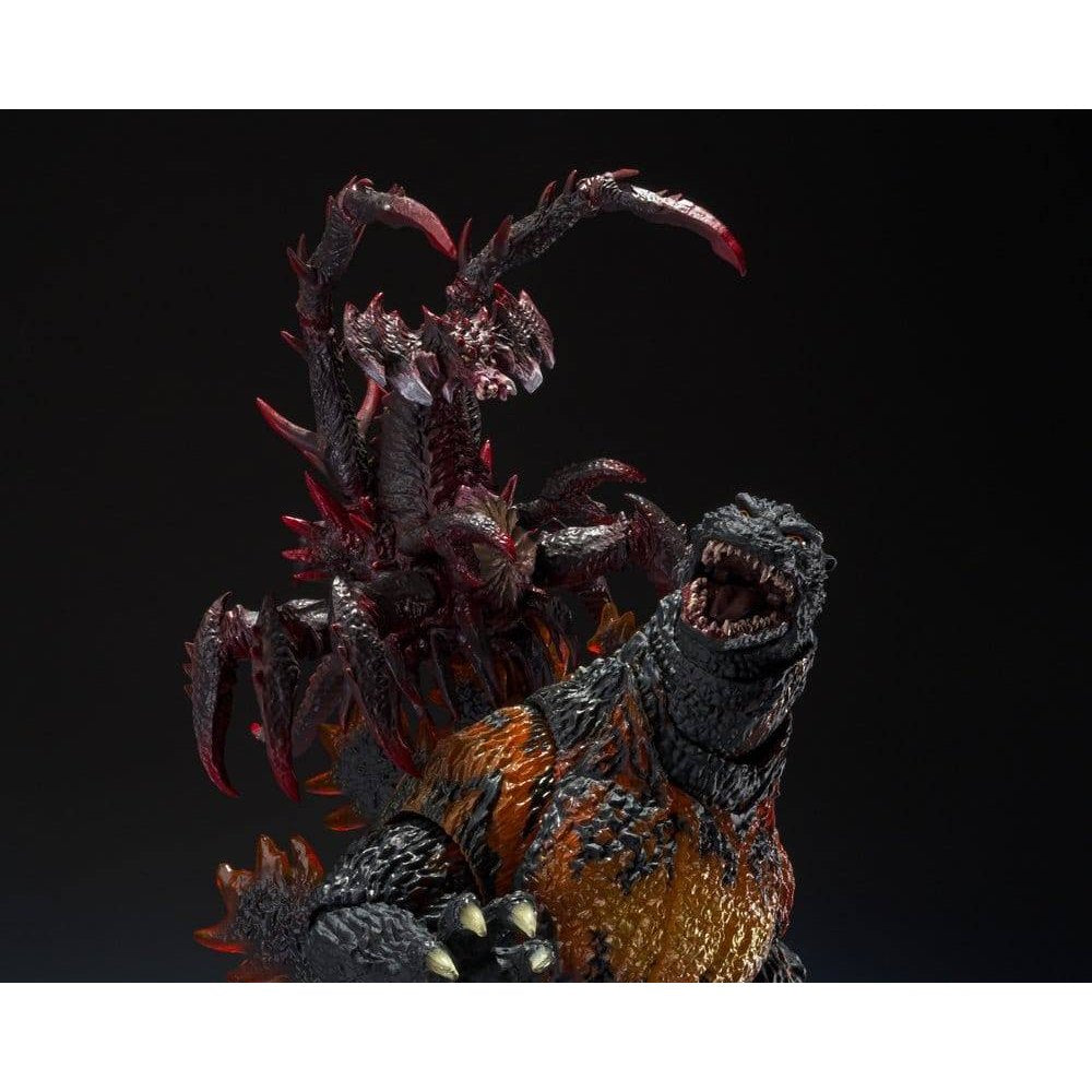 Godzilla vs. Destroyah S.H. MonsterArts Action Figure Godzilla Jr & De ...