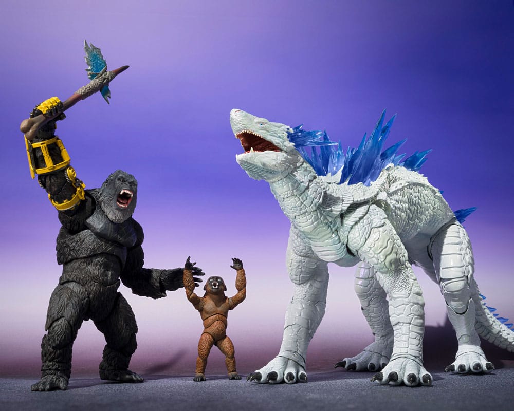 Godzilla x Kong The New Empire S.H. Monster Arts Action Figures 2 Pack Suko Mothra