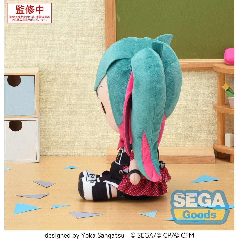 Hatsune Miku: Colorful Stage! Plush Figure Classroom SEKAI Miku L 27cm ...