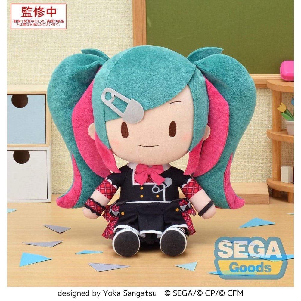 Hatsune Miku: Colorful Stage! Plush Figure Classroom SEKAI Miku L 27cm ...
